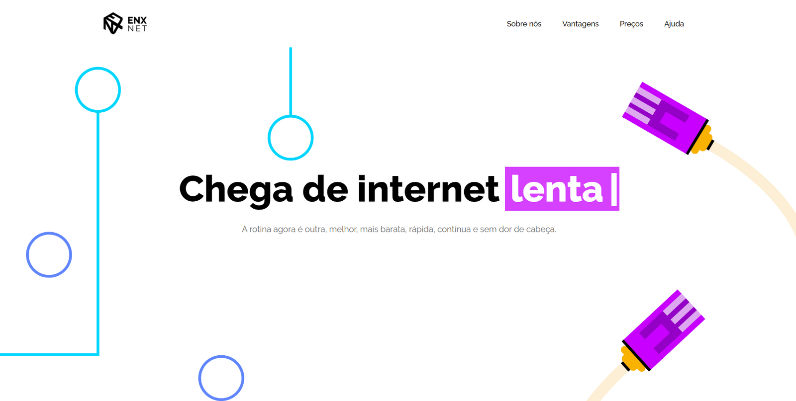 ENX Services Landing Page